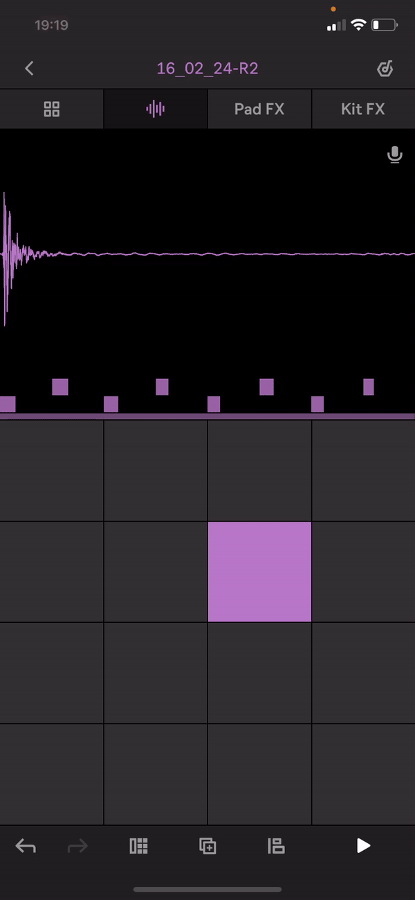 Working with Samples in Note – Ableton