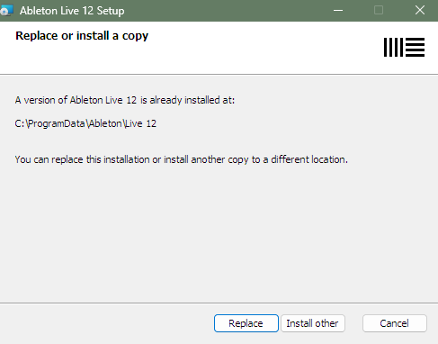 Installing Multiple Versions of Live – Ableton