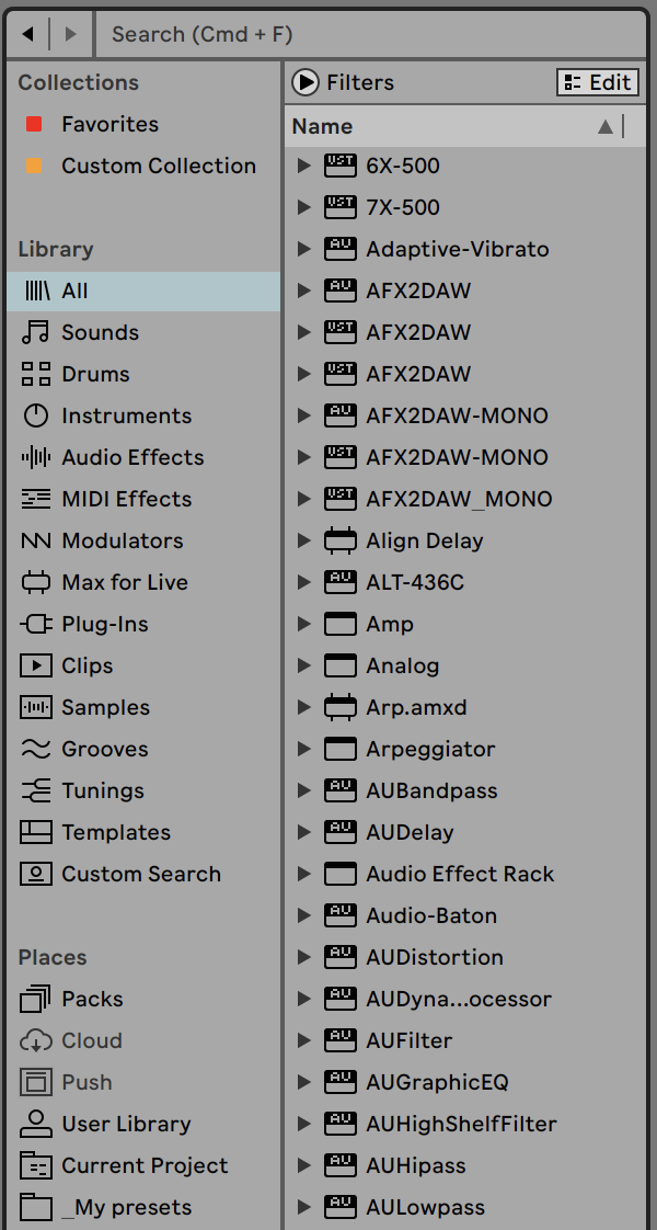 The Live 12 Browser – Ableton
