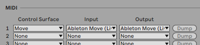 Using Move to control Ableton Live – Ableton